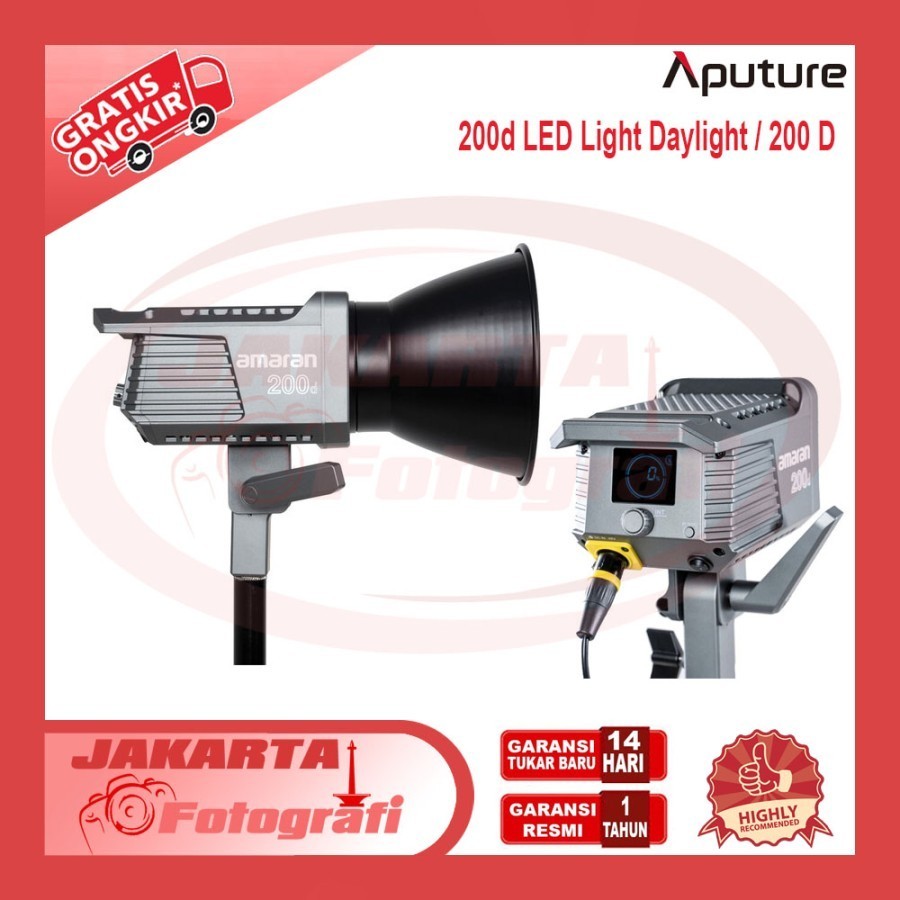 Jual Aputure Amaran 200d LED Light Daylight / 200 D - ORIGINAL RESMI | Shopee Indonesia