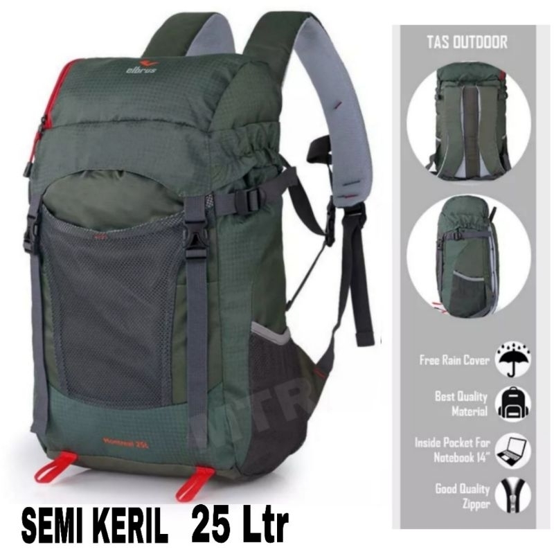 Jual TAS RANSEL SEMI KERIL ELBRUS ORIGINAL 25 LTR | Shopee Indonesia