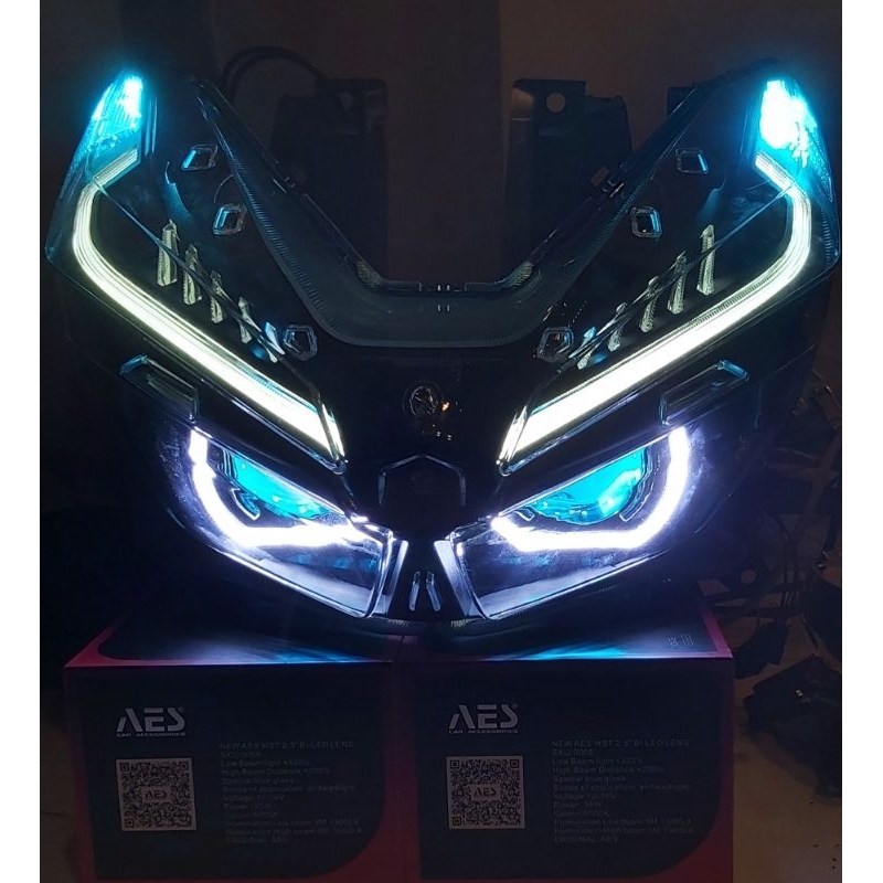 Jual Headlamp Honda Vario 125/150 2022 - 2023 Keyless + Projector Biled Turbo Se AES Motor Honda ...