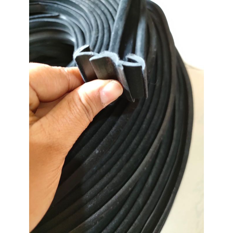 Jual 3,5 METER( 023) TEBAL KARET RUN CHANNEL KACA NAIK TURUN MOBIL ...