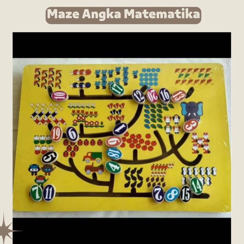 Jual Maze Angka Matematika | Shopee Indonesia