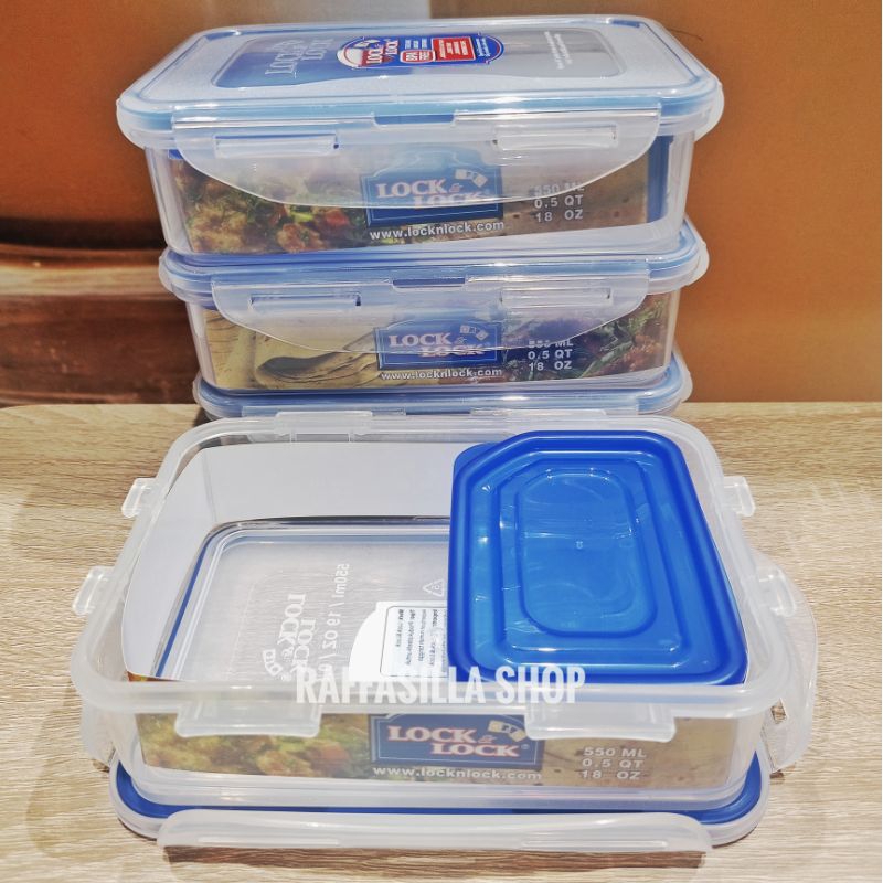 Jual LocknLock Tempat Makan Bekal 550ml Lock&Lock Food Container Sekat ...