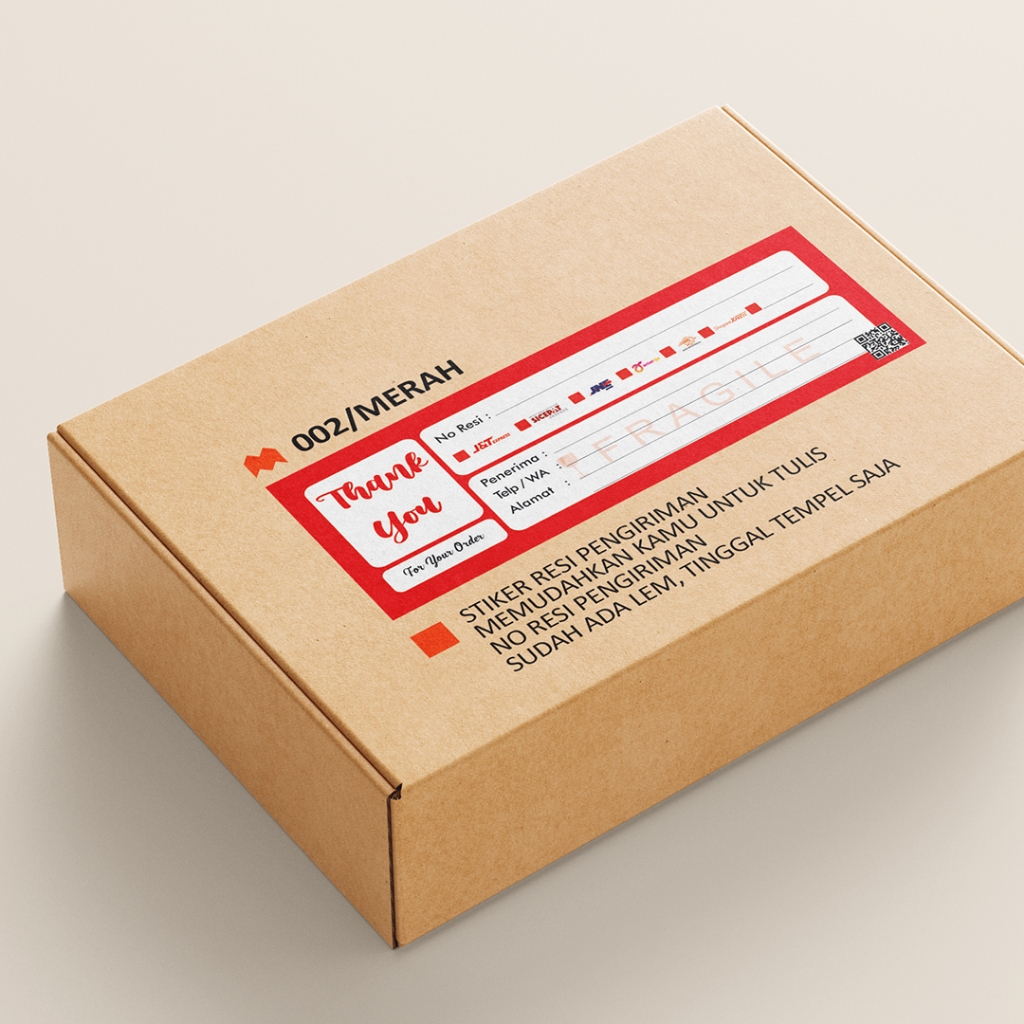 Jual Stiker Label Resi Pengiriman / Sticker Pengiriman Online Shop ...