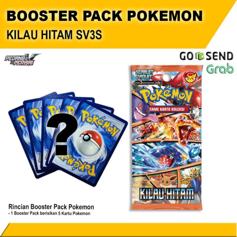 Jual Pokemon Game Kartu Koleksi TCG Indonesia Scarlet&Violet - Kilau Hitam | Shopee Indonesia
