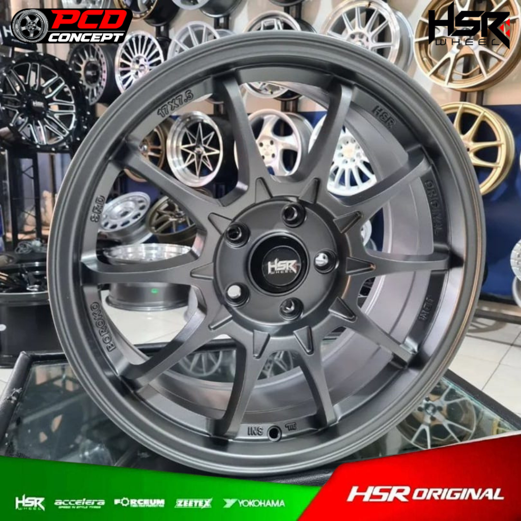 Jual VELG MOBIL RACING BOROKO SRD RING 17X75 H5X114,3 ET45 SMG|VELG CRV HRV XPANDER INNOVA R17 ...