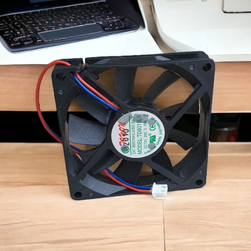 Jual KIPAS DC 8CM 12V BODY TIPIS 1,5CM | Shopee Indonesia