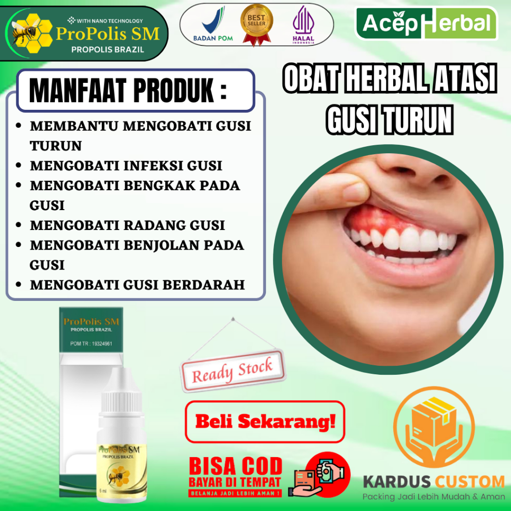 Jual Obat Gusi Turun - Obat Infeksi Pada Gusi - Obat Bengkak Pada Gusi ...