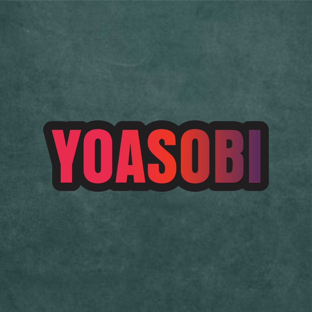 Jual Stiker Yoasobi Hologram Logo Yoasobi Case Hp dan Laptop 7 Cm ...