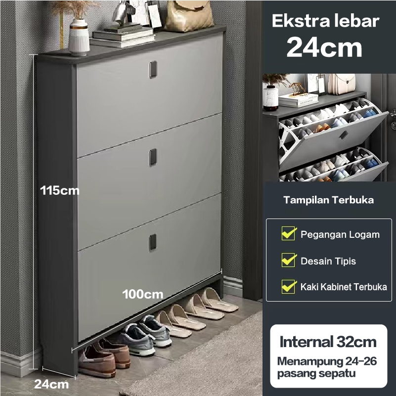 Jual Damaindah Lemari Sepatu/ Lemari Sepatu Minimalis Kayu/rak sepatu ...