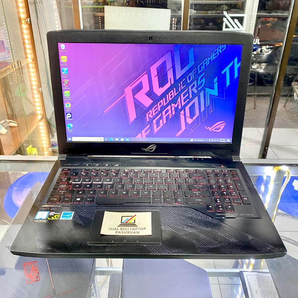 Jual ASUS ROG STRIX GL503VD Hero Edition, Intel Core i7 gen-7, ram 16gb ...
