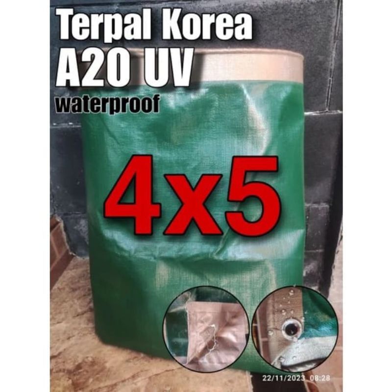 Jual Terpal korea A20 ukuran 4x5 Meter | Shopee Indonesia