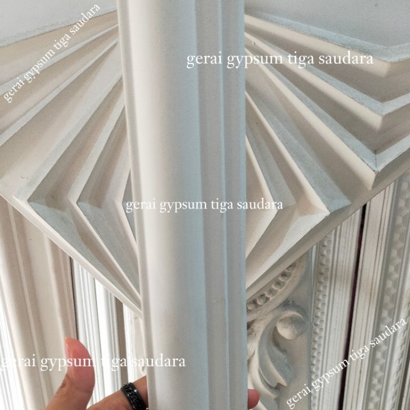 Jual Lis Gypsum Wall Moulding 6cm - Lis Biding Wall Moulding 6cm ...