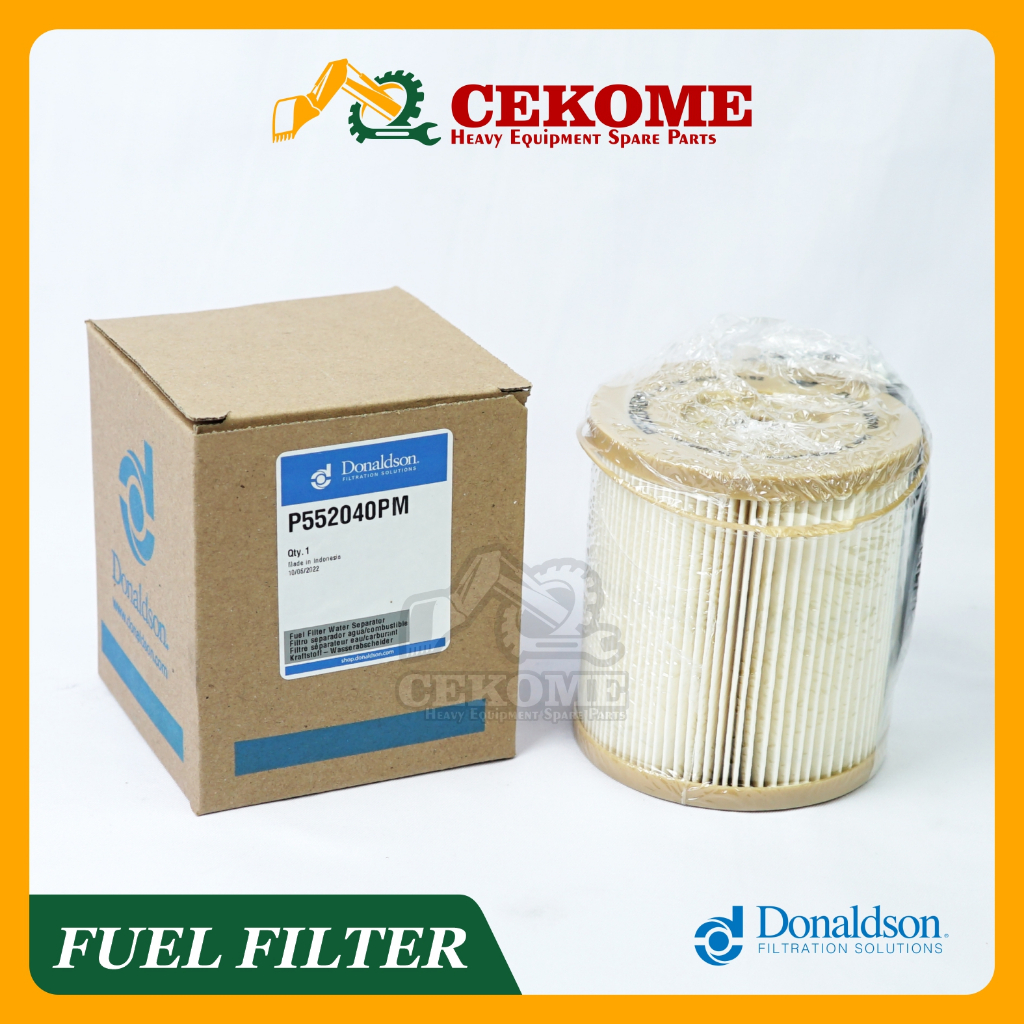 Jual Fuel Filter Donaldson P552040 Sparepart Alat Berat Filter Solar ...