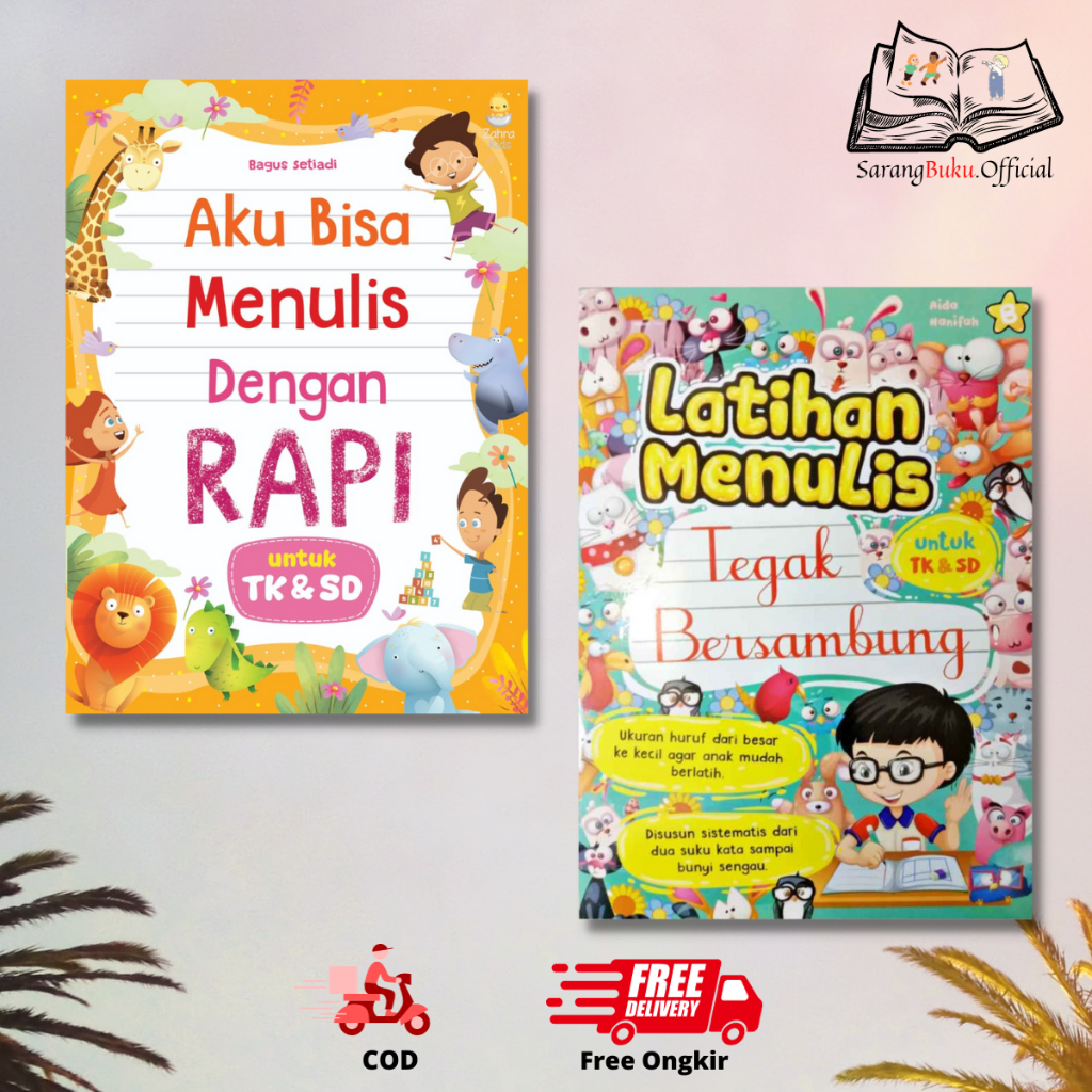 Jual Buku Anak Latihan Menulis Tegak Bersambung dan menulis rapi Untuk ...