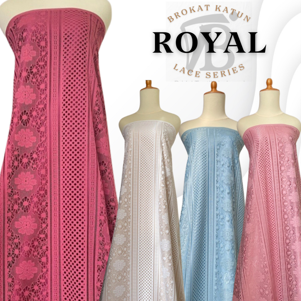 Jual Bahan Kain Brokat Brukat Lace Royal Vintage Warna Hijau Sage ...