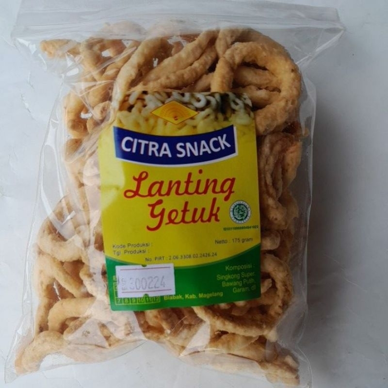 Jual kelanting getuk citra snack 200gr.lanting getuk.klanting getuk ...