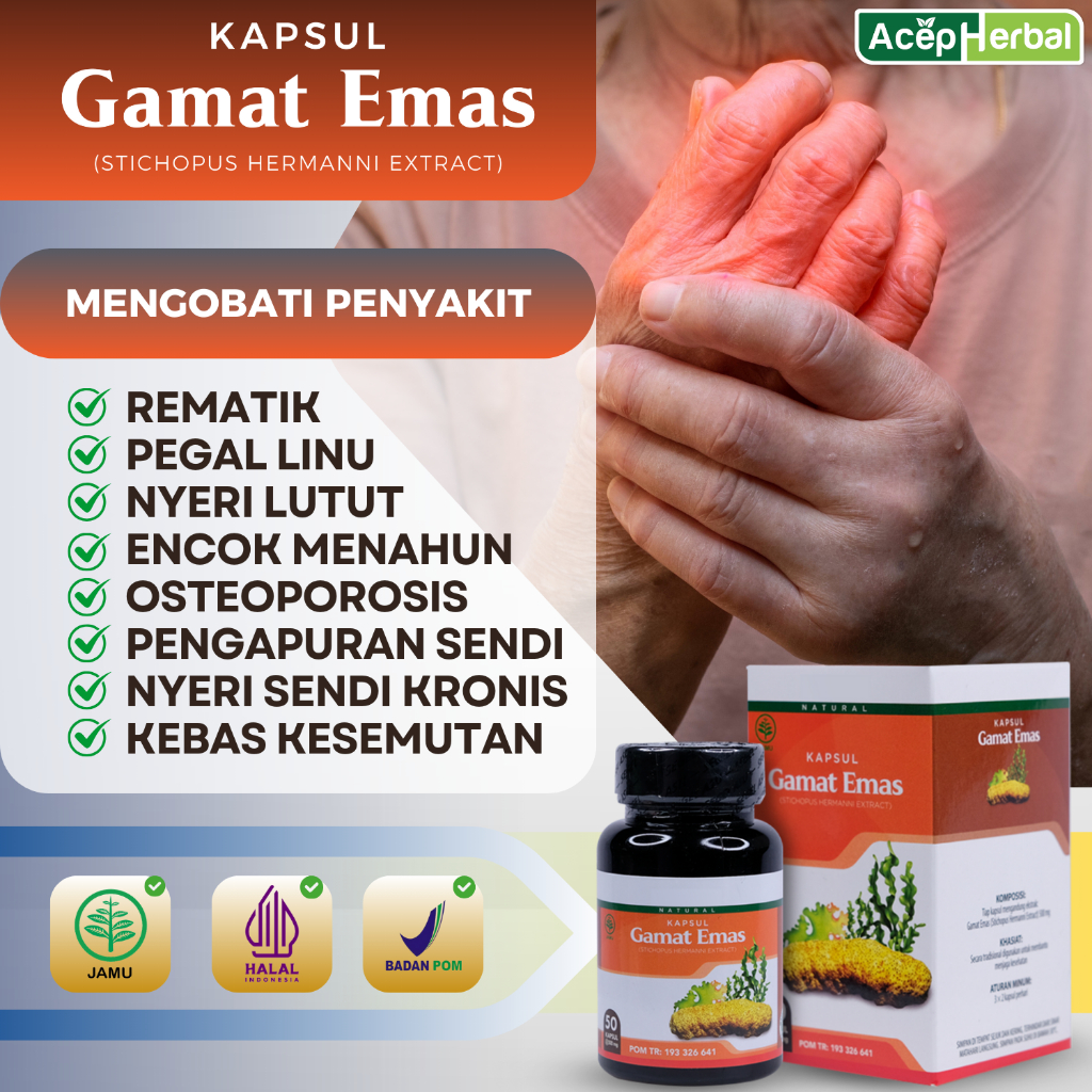Jual Obat Rematik - Pegal Linu Nyeri Lutut Encok Menahun Osteoporosis ...