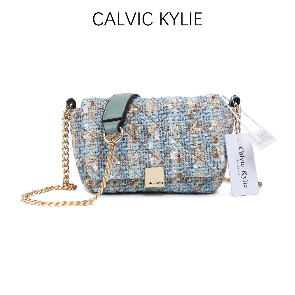 Jual CALVIC KYLIE - Tas rajutan impor / Tas selempang wanita import ...