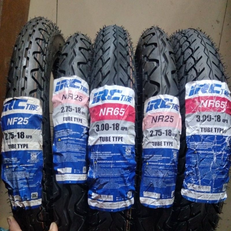Jual BAN LUAR DEPAN BELAKANG MOTOR RXK RXKING RX KING IRC NR 65 NF 25 ...