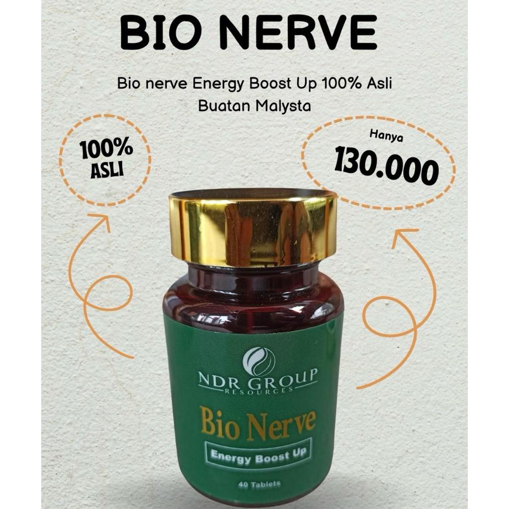 Jual Bio Nerve ndr Group 1 botol isi 40 butir 100% Original Buatan ...