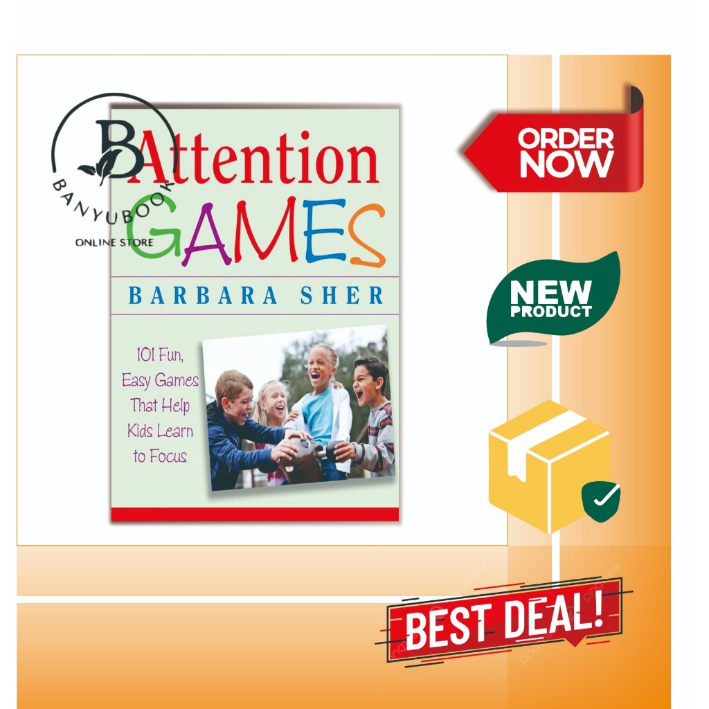 Jual Attention Games 101 Fun, Easy Games That Help Kids Learn To Focus ...