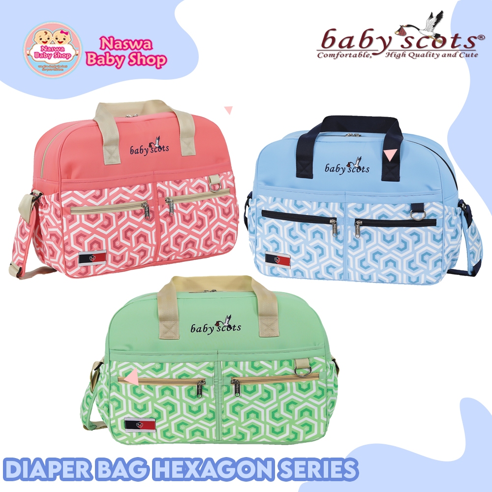 Jual Baby Scots Diaper Bag Tas Besar Perlengkapan Bayi Hexagon Series ...