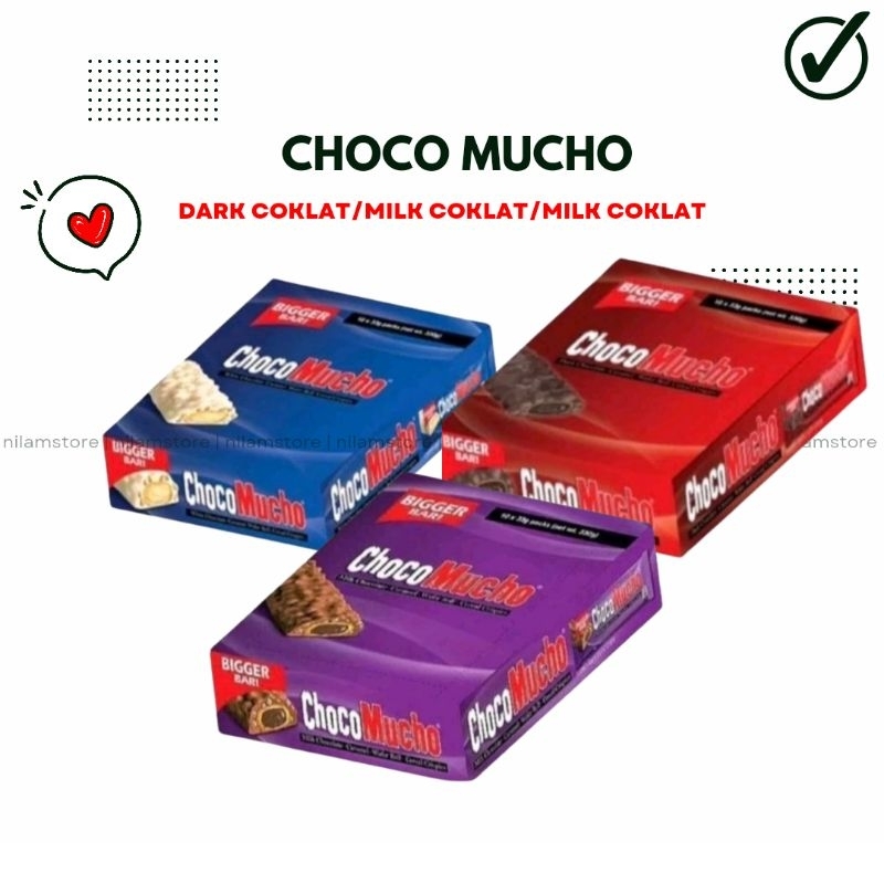 Jual Coklat Choco Mucho 1 Box isi 10 | Chocomucho Coklat Caramel ...