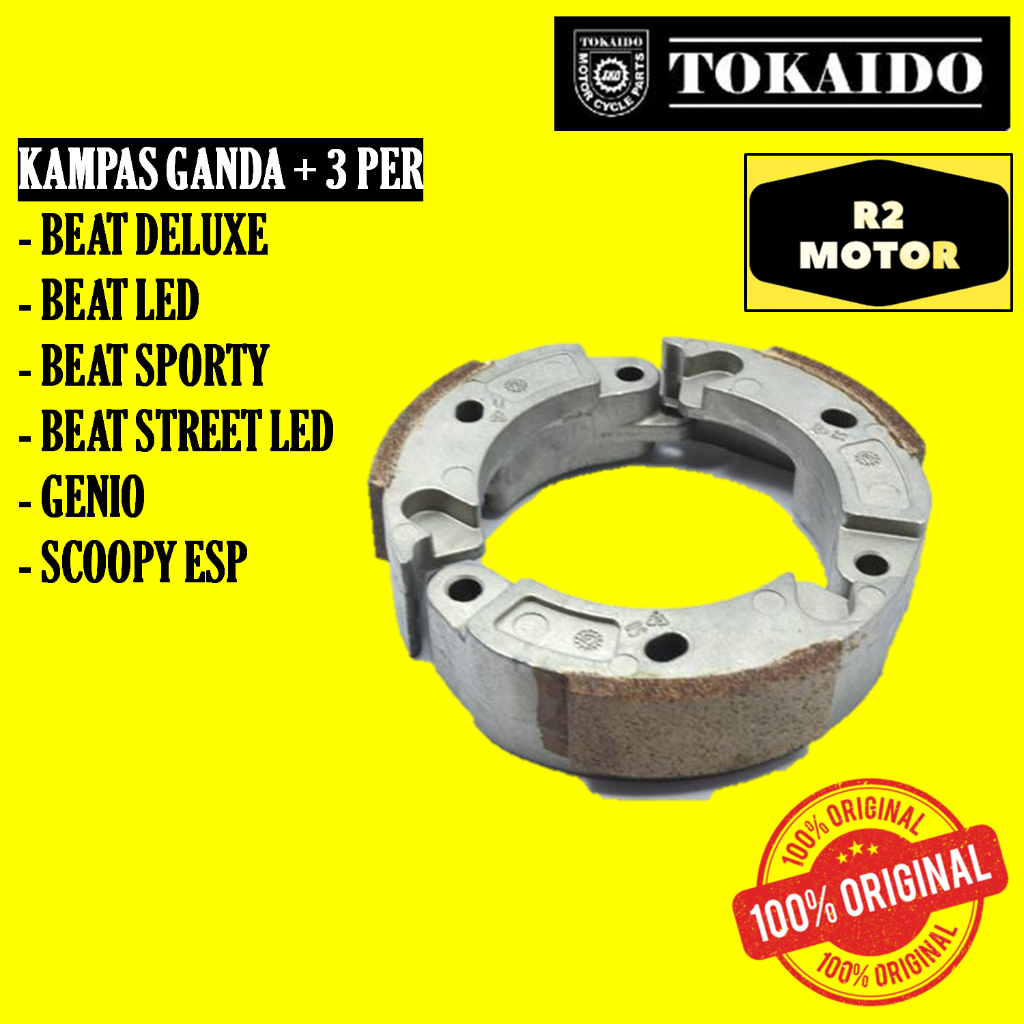 Jual TKD KAMPAS GANDA + 3 PER BEAT DELUXE POP SPORTY STREET GENIO ...