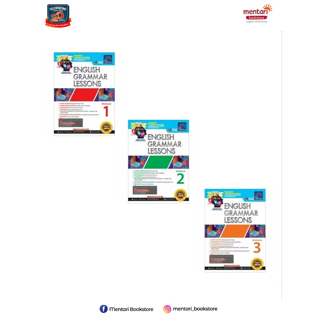 Jual SAP | English Grammar Lessons Workbook Primary | Buku Latihan ...