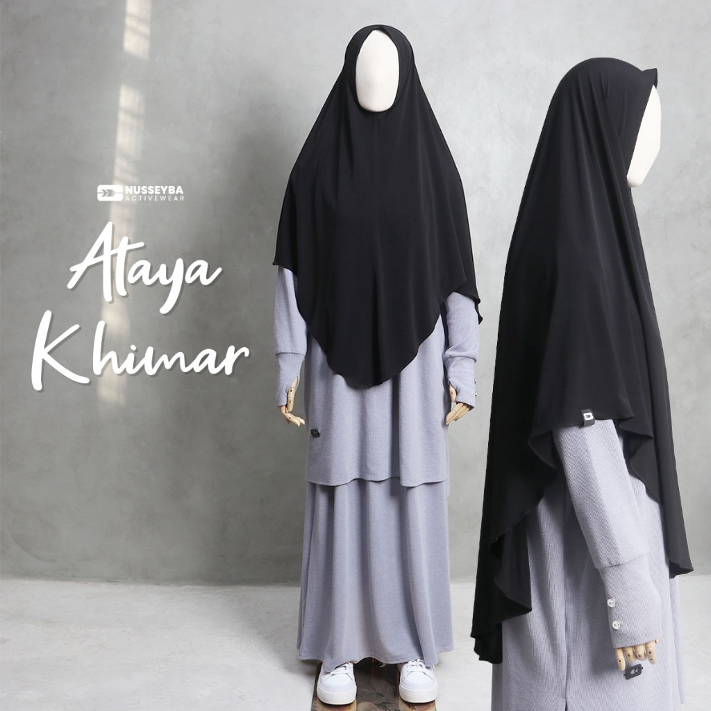 Jual Nusseyba Ataya Khimar Jersey Olahraga Khimar Instan Jersey Premium Hijab Olahraga | Shopee ...