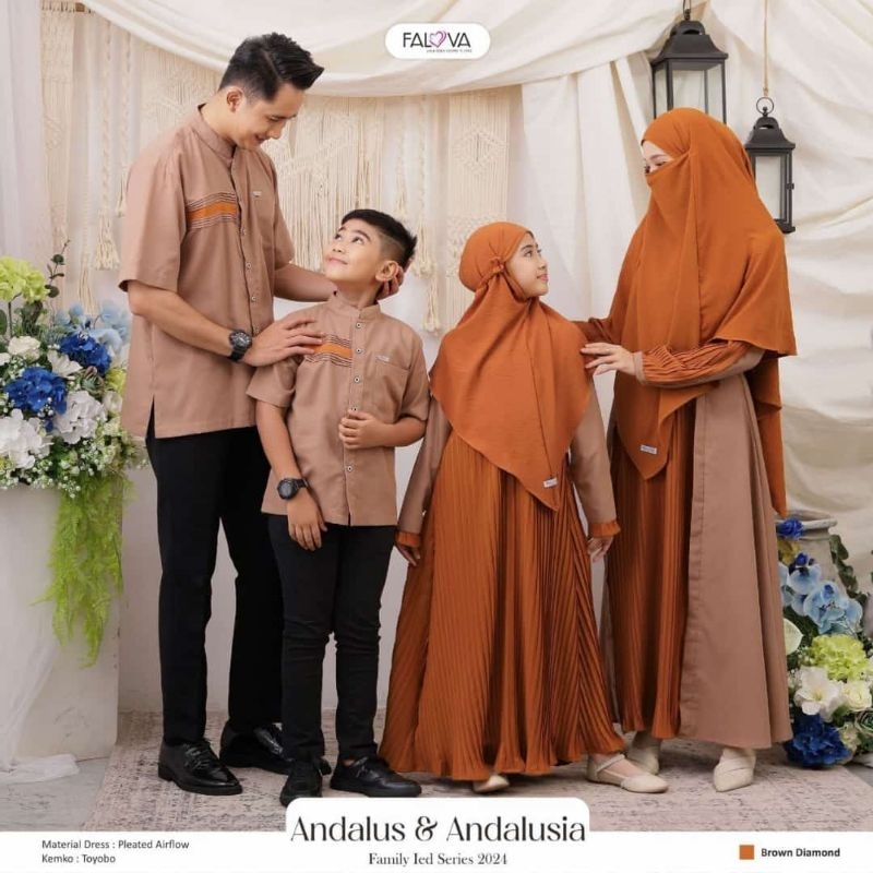 Jual Open PO Andalus & Andalusia Family Eid Series 2024 by Falova ...