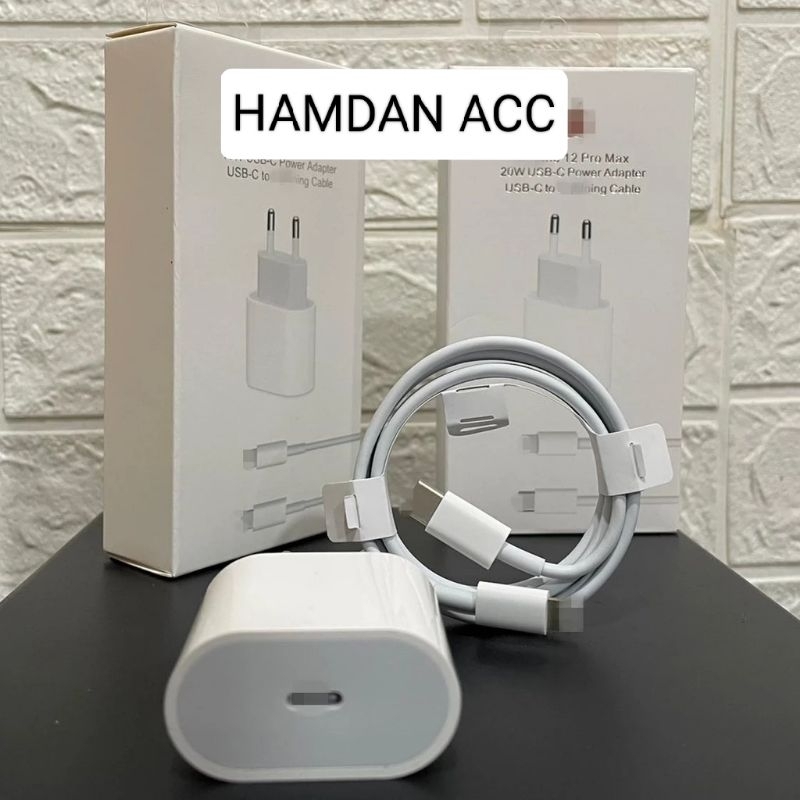 Jual Charger IPH 20W Fast Charging Power Adaftor USB C Barang Baguss ...