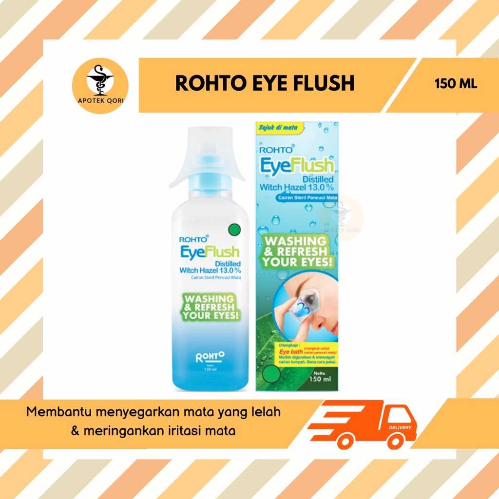 Jual ROHTO EYE FLUSH 150 ML | Shopee Indonesia