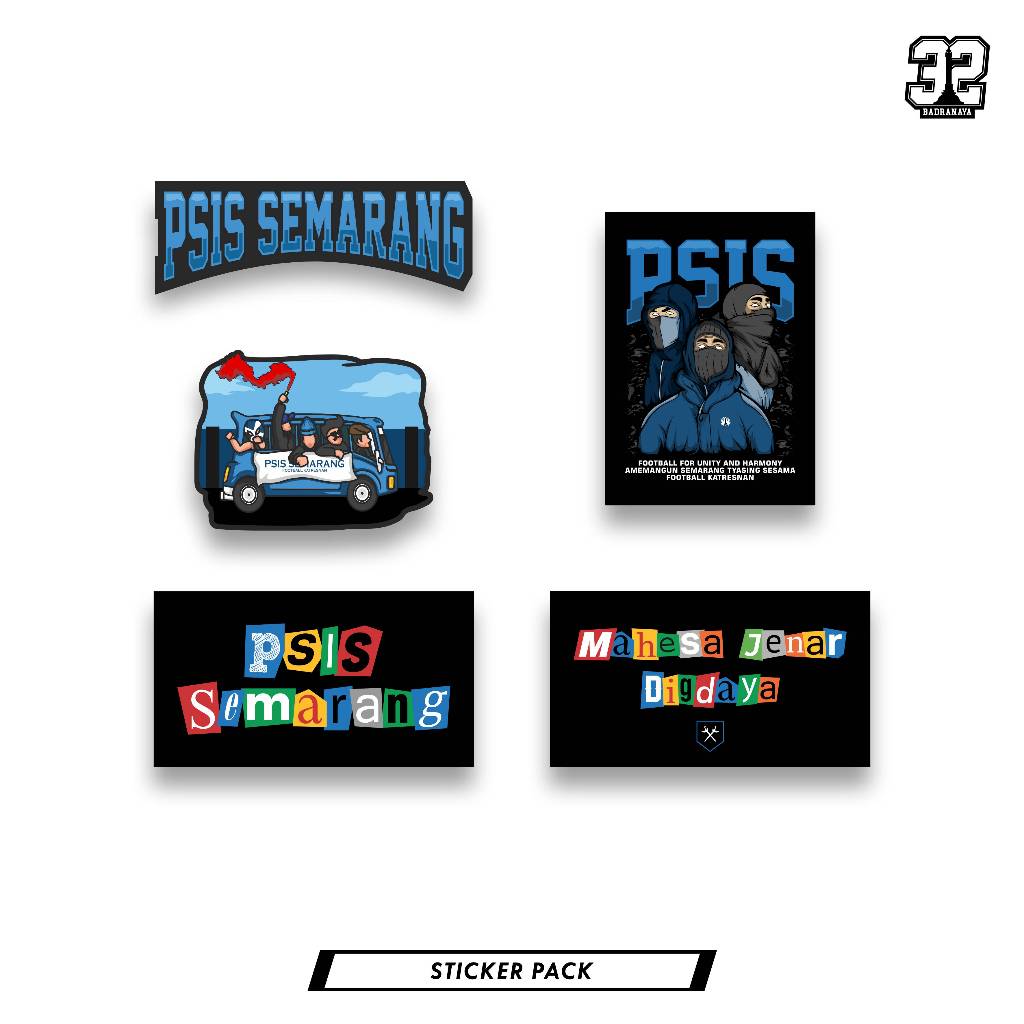 Jual Sticker Pack PSIS Semarang / Sticker Pack-04 | Shopee Indonesia