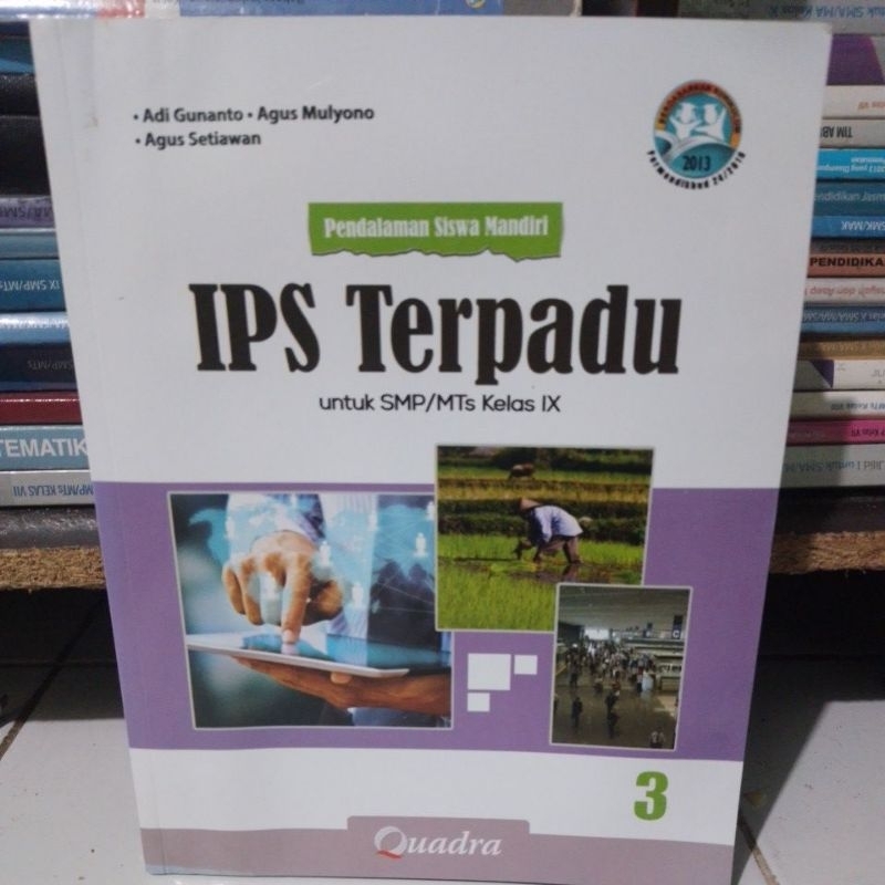 Jual Buku Pedalaman siswa mandiri Ips Terpadu kelas IX/9/3 smp edisi ...