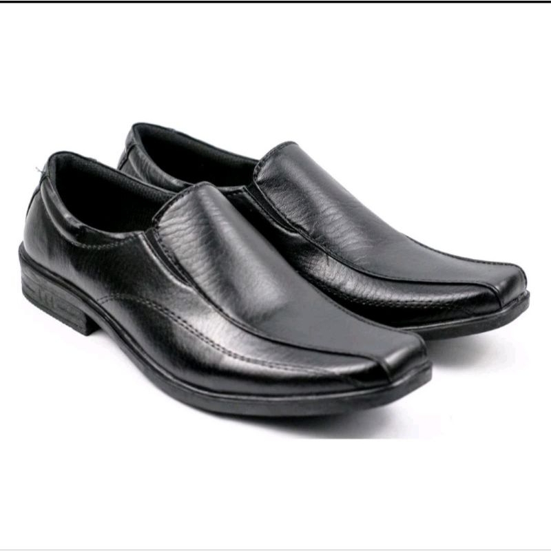 Jual [BEST SELLER] Sepatu Pantofel pria Hitam/Sepatu Pantofel kerja ...