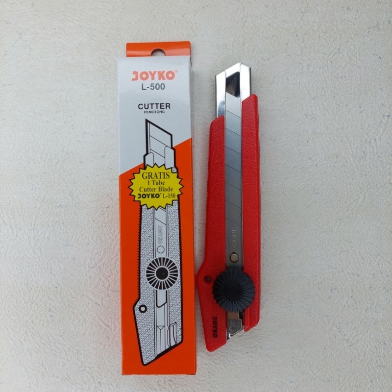 Jual Cutter besar JOYKO L-500 +BONUS / SATUAN | Shopee Indonesia