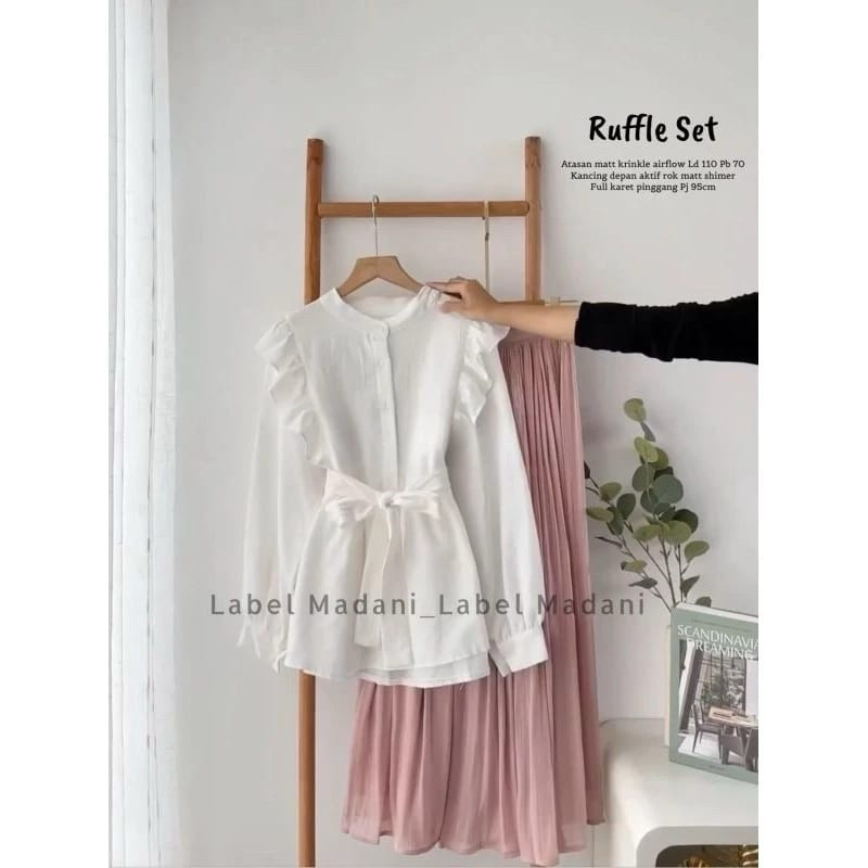 Jual RUFLE SET LABEL MADANI READY | Shopee Indonesia