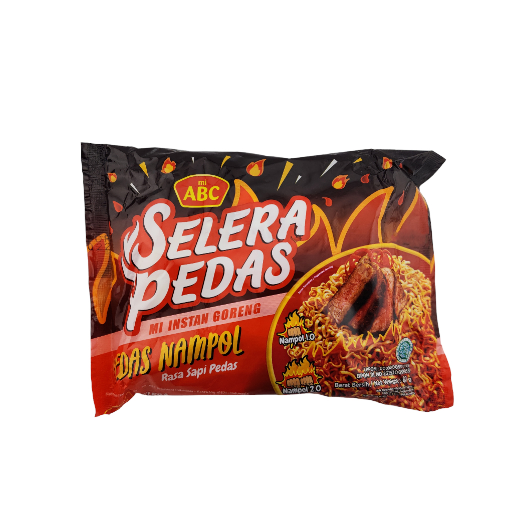 Jual Mie ABC Selera Pedas - Netto 85gr | Shopee Indonesia