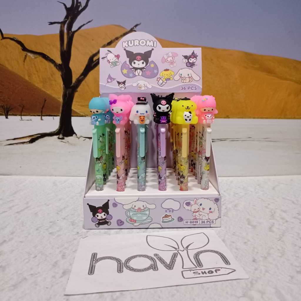 Jual (1 PC) PEN GEL KLIK SANRIO BODY KUROMI SANRIO CINNAMOROLL | Shopee ...