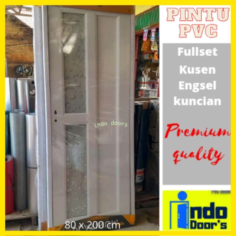 Jual Pintu PVC Tebal Platinum Special Edition 80 x 200 cm | Shopee ...