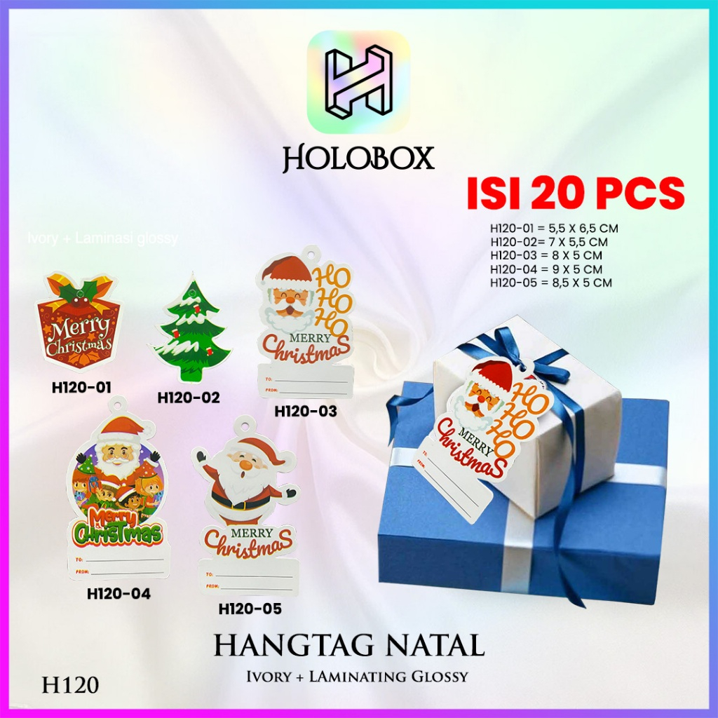 Jual hangtag natal/label natal/hangtag merry christmas/H120 | Shopee ...