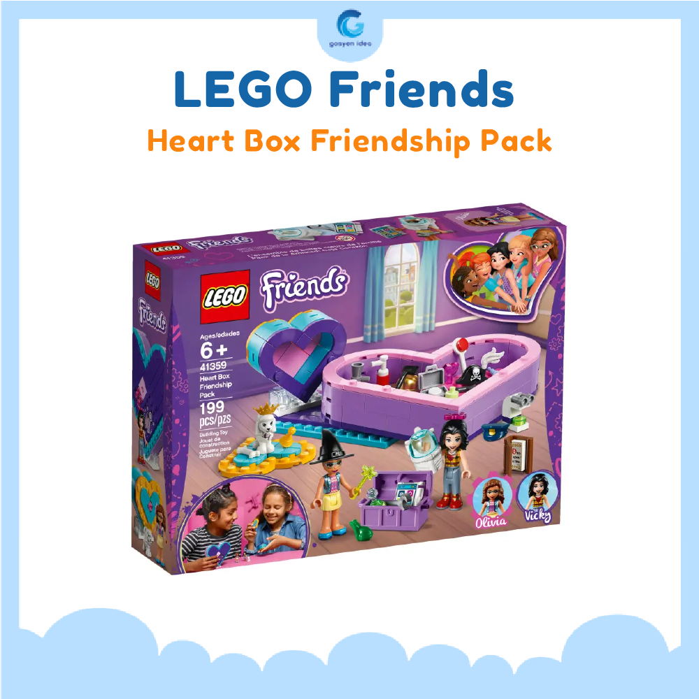 Jual Lego Friends Heart Box Friendship Pack 41359 | Shopee Indonesia