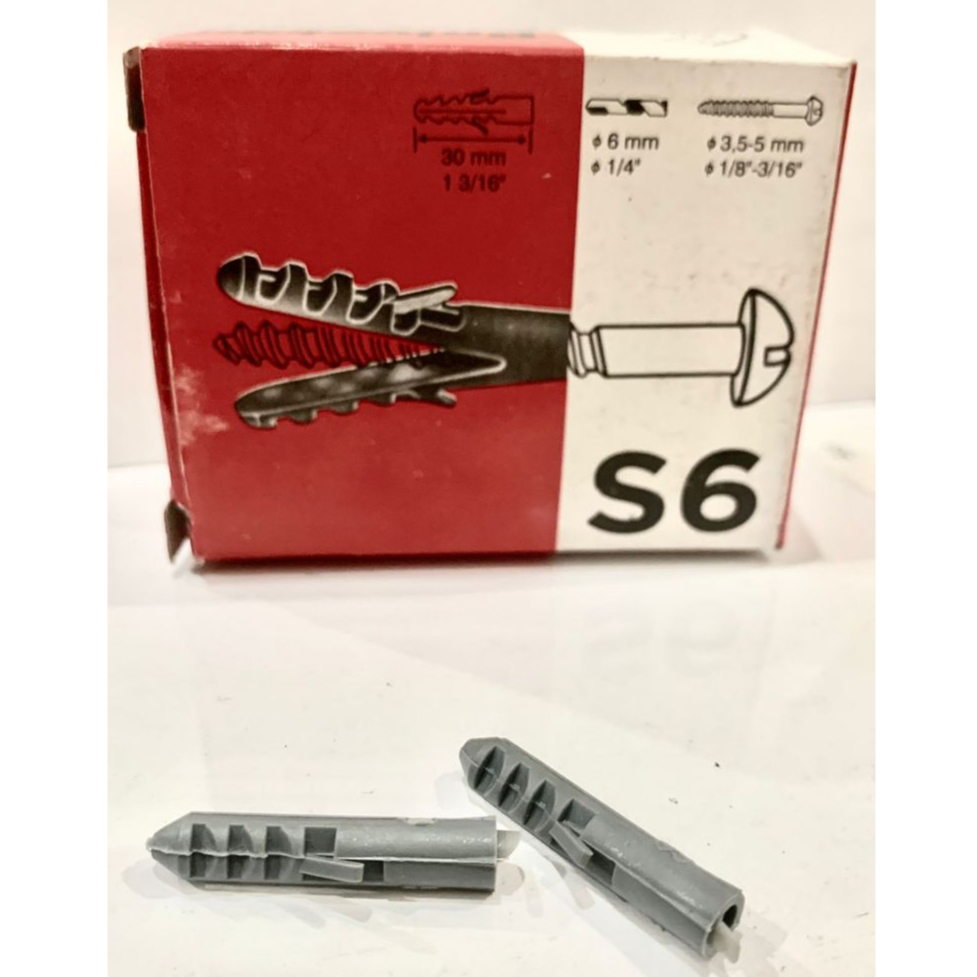 Jual FISHER S6 / FISHER TANAM LUBANG DINDING | Shopee Indonesia
