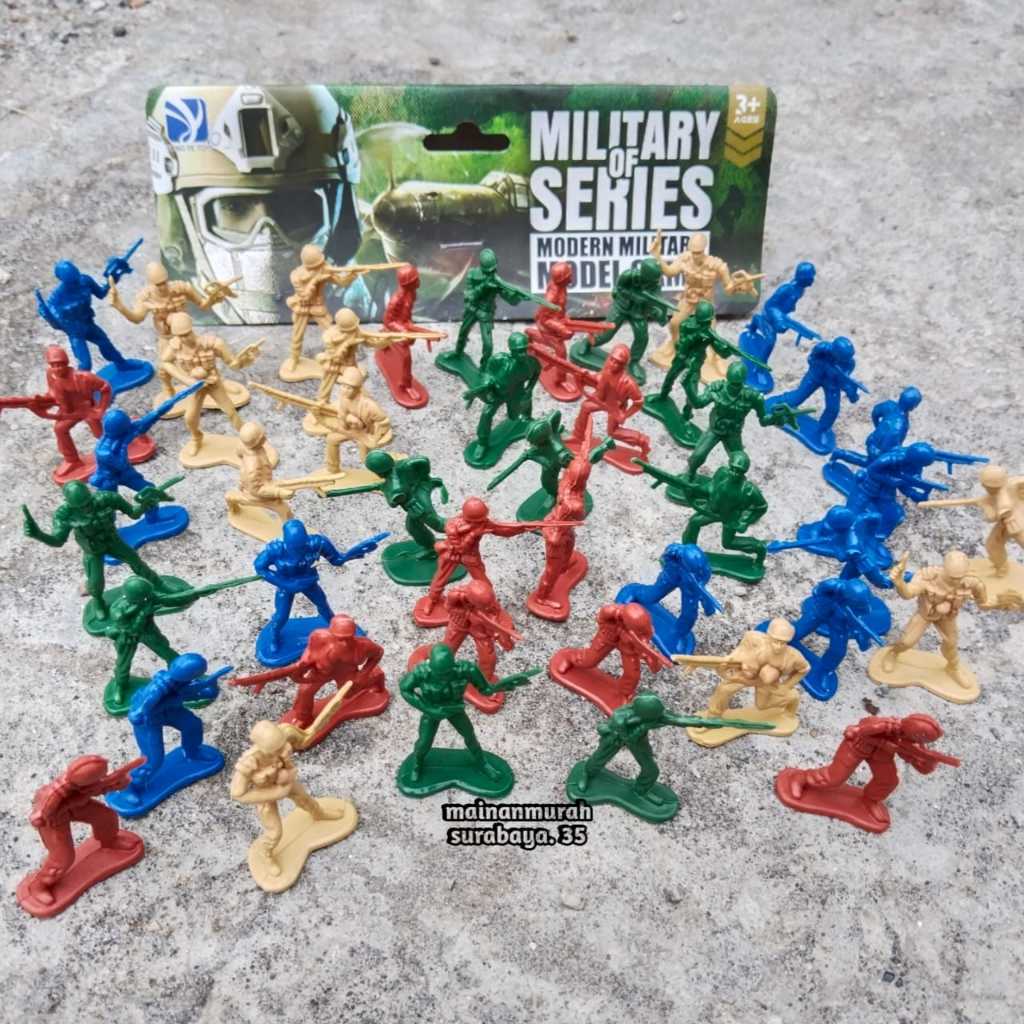 Jual Mainan Anak Tentara Jadul Kecil Isi Warna Warni 558 240 | Mainan Tentara Army Terbaru Bahan ...