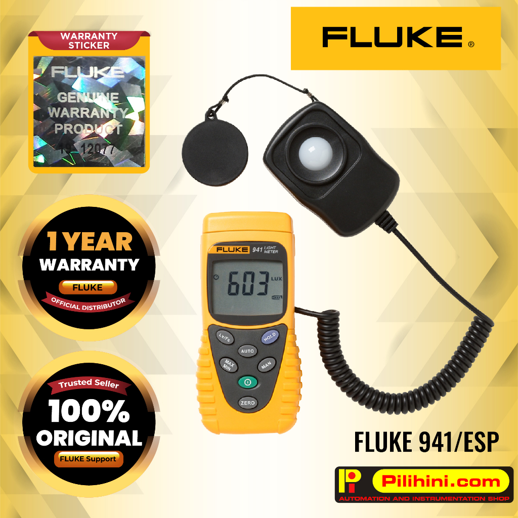 Jual Fluke 941 Digital Lux Meter Light Meter | Shopee Indonesia