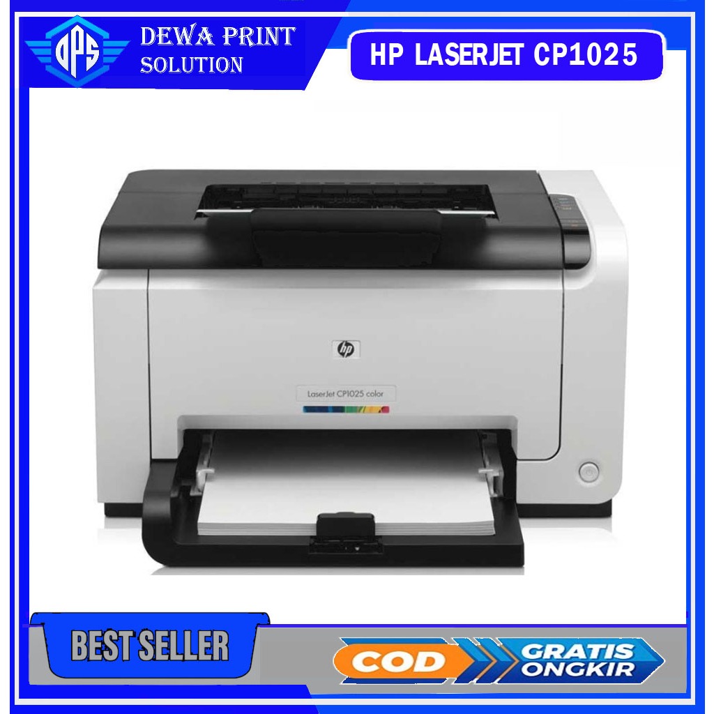 Jual Printer HP LaserJet Pro CP1025 Color Full Toner siap pakai | Shopee Indonesia