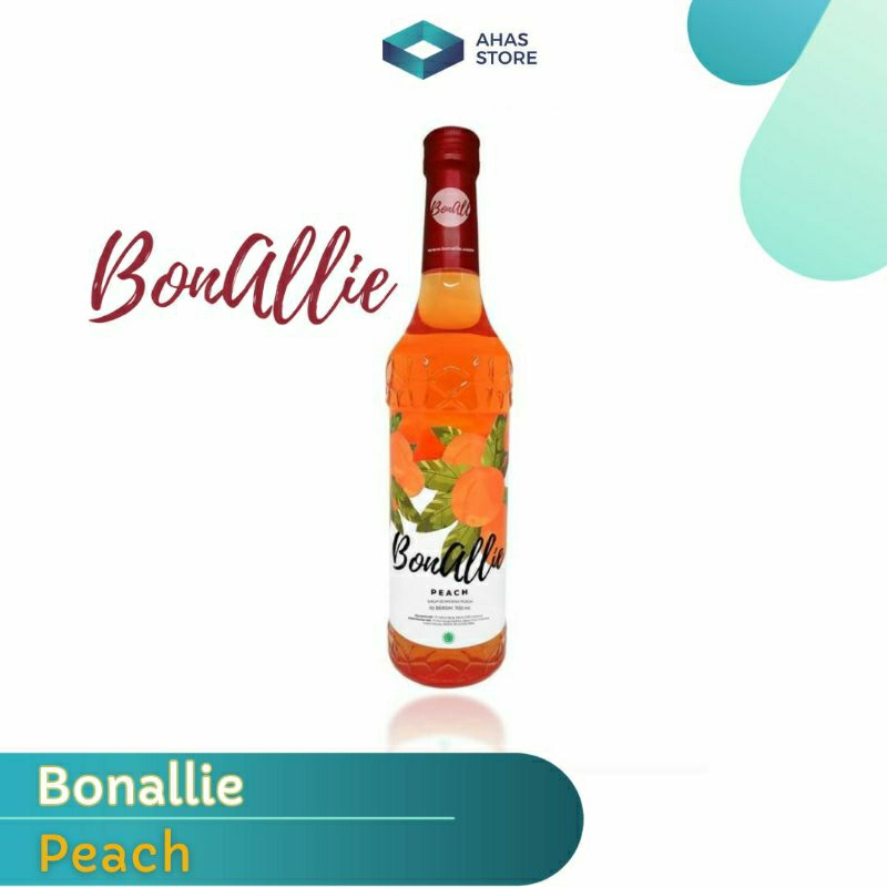 Jual Bonallie Peach 700ml | Shopee Indonesia