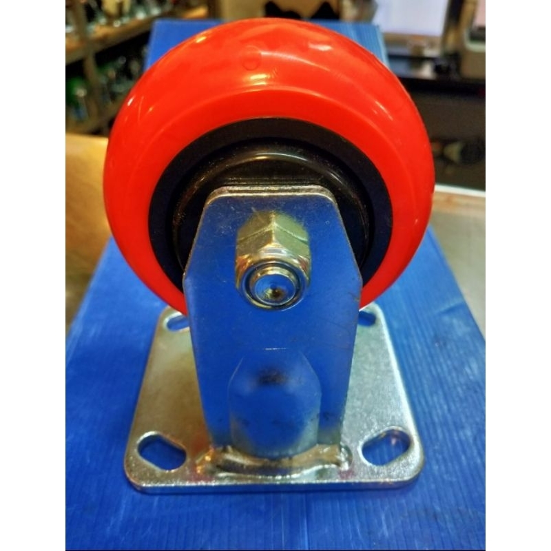 Jual Roda Troli 4 inch - 5 inch RHJ-TW.bahan PU- ball bearing,untuk ...