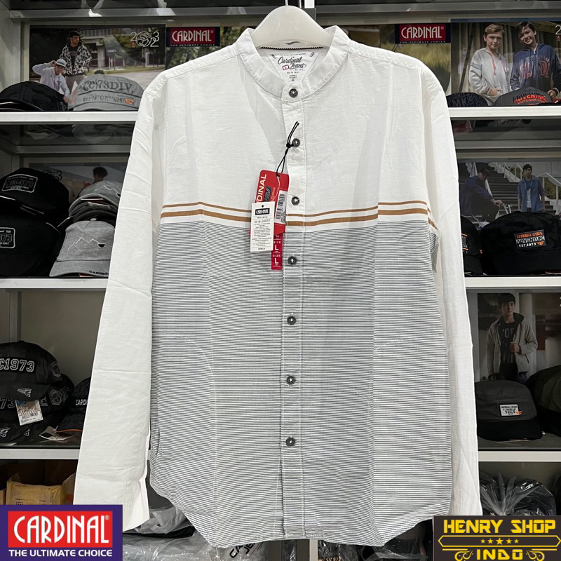 Jual Baju Koko Cardinal Lengan Panjang Original | Shopee Indonesia